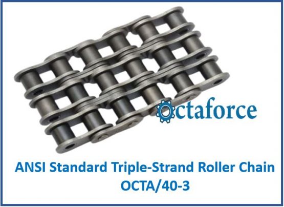 OCTA/40-3 ANSI Standard Triple-Strand Roller Chain Manufacturer